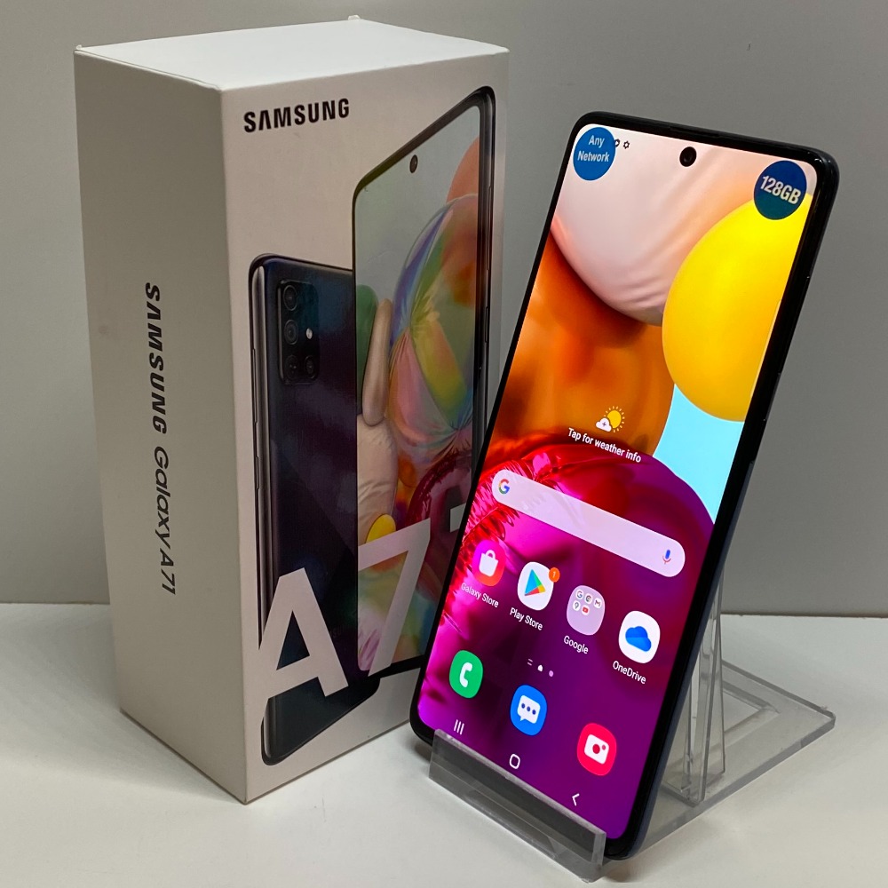 Pre-owned Samsung Galaxy A71 Unlocked Model SM-A715F/DS 128GB Prism ...